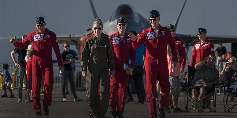 Jeannie Leavitt – Keynote Speaker | First USAF Fighter Pilot | First ...